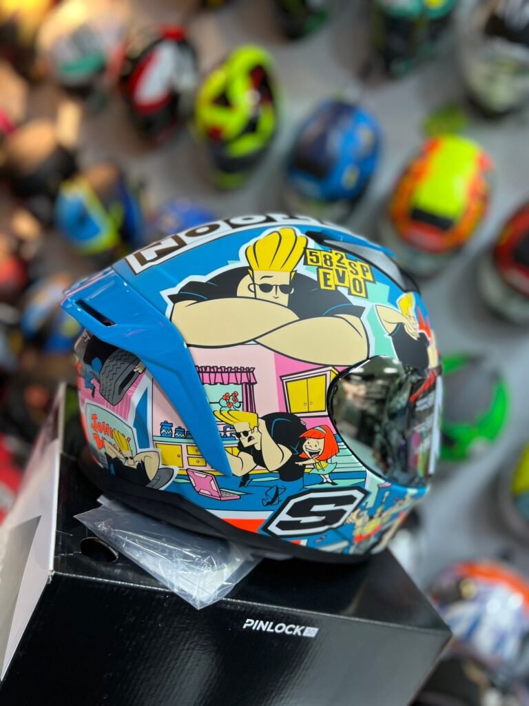 Casco SHAFT 582SP x Johny Bravo Edicion limitada Cartoon Network ...