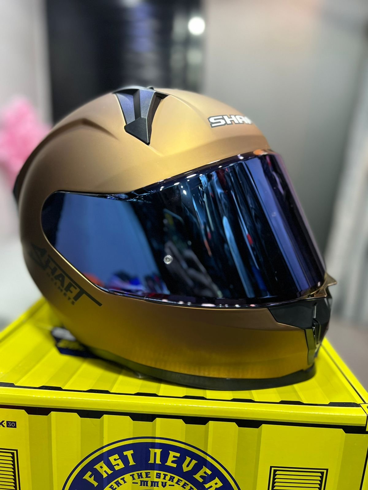 Casco Integral SHAFT 560 Evo Dorado - DS2M2 - Cascos y Accesorios